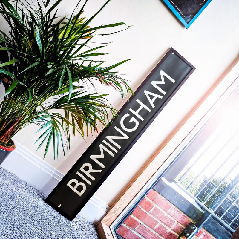 Bus Destination Blind - Etsy UK