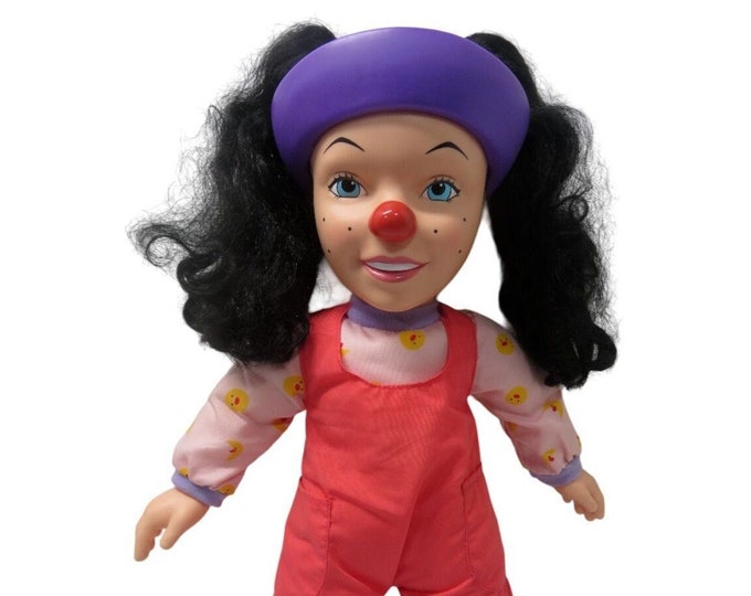 Vtg Molly & the Big Comfy Couch Loonette Talking Clown Doll '96 Mint ...