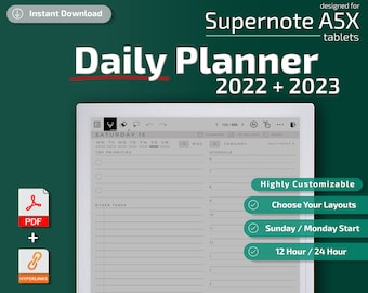 Supernote A5x - Etsy