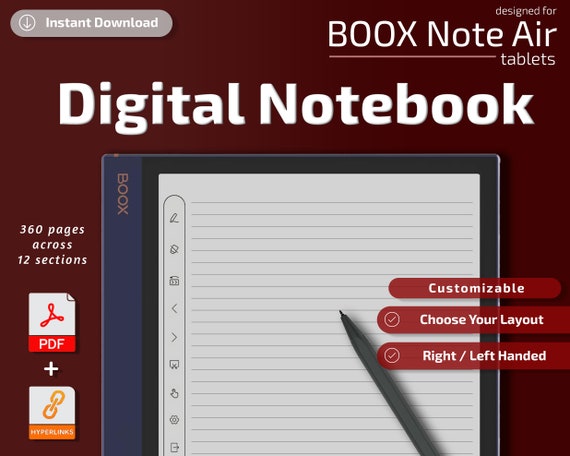 BOOX Note Air - ePaperTemplates