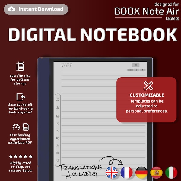 Buy Digital Notebook Online In India - Etsy India