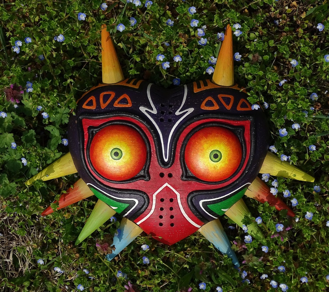 Wooden Majora Mask - Etsy