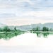 Mountains Forest Lake Gray Abstract Landscape Digital Download ...