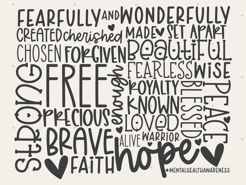 You Are Loved Known Blessed Cherished Precious - Etsy