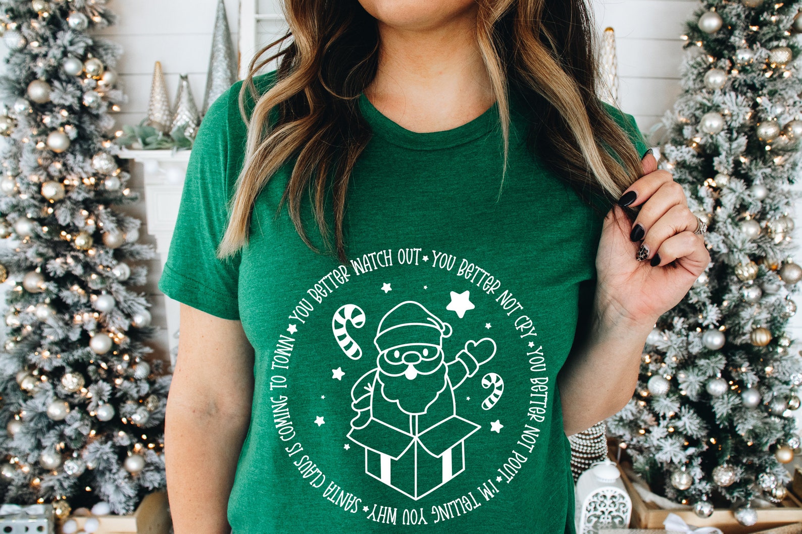 Better Not Pout Christmas SVG Santa Holiday SVG Funny - Etsy