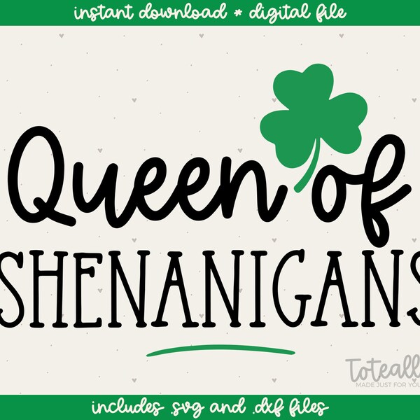 Shenanigans Svg - Etsy
