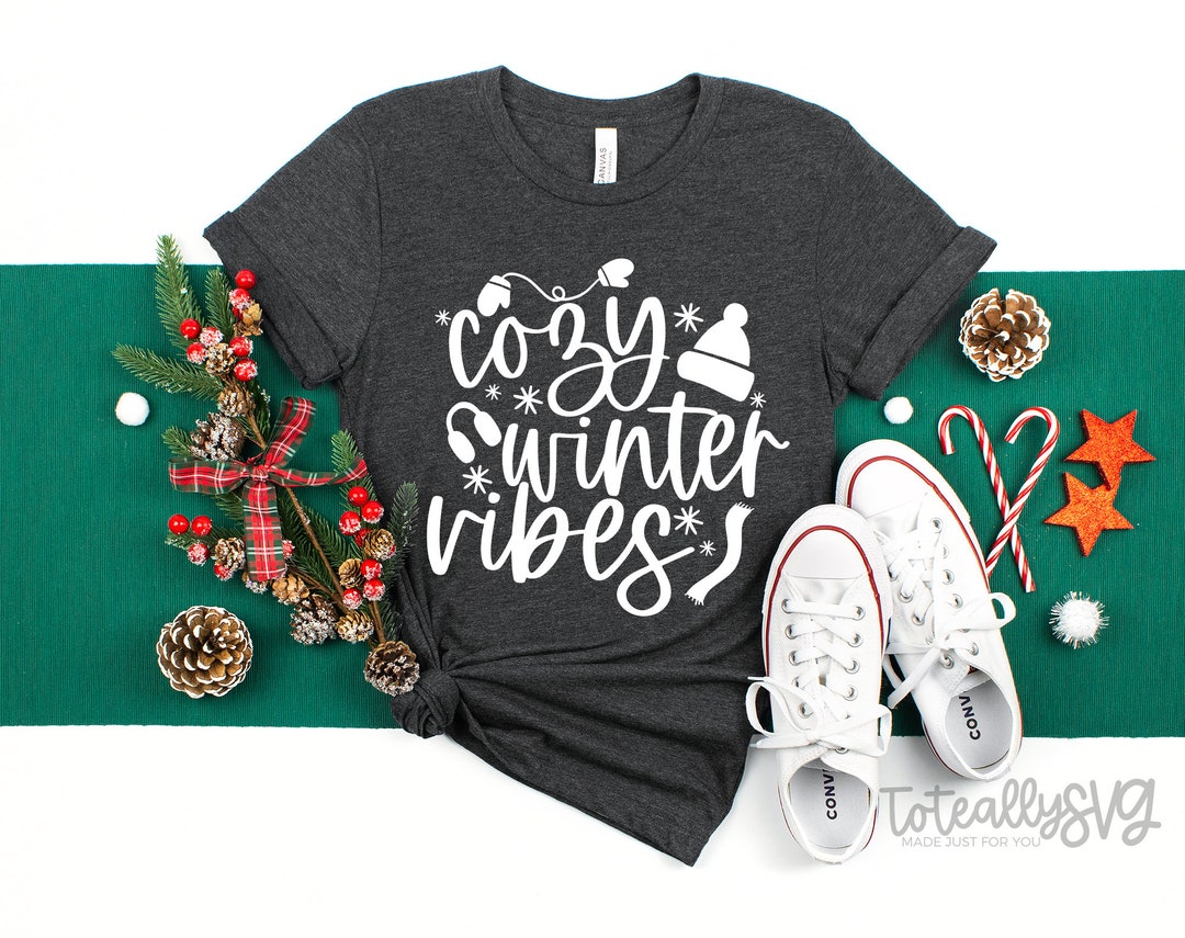 Cozy Winter Vibes SVG. Winter Season SVG File. Winter SVG. - Etsy