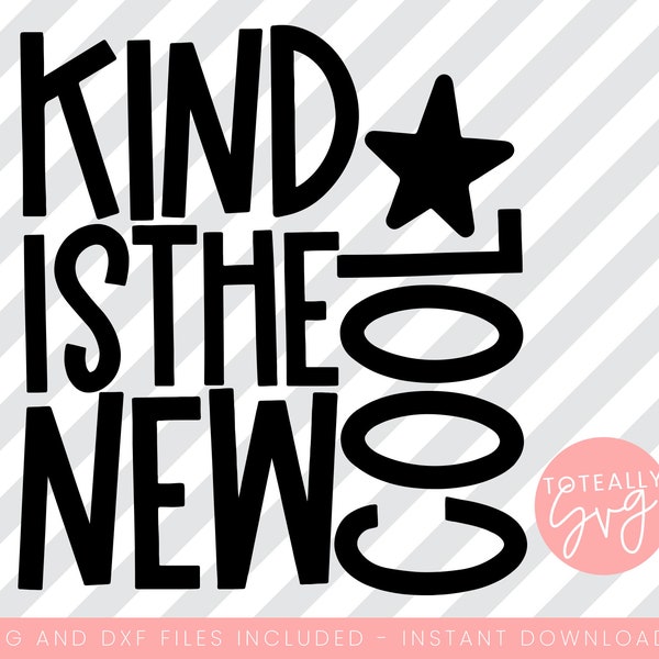 Being Kind Cool Svg - Etsy Being Kind Cool Svg - Etsy