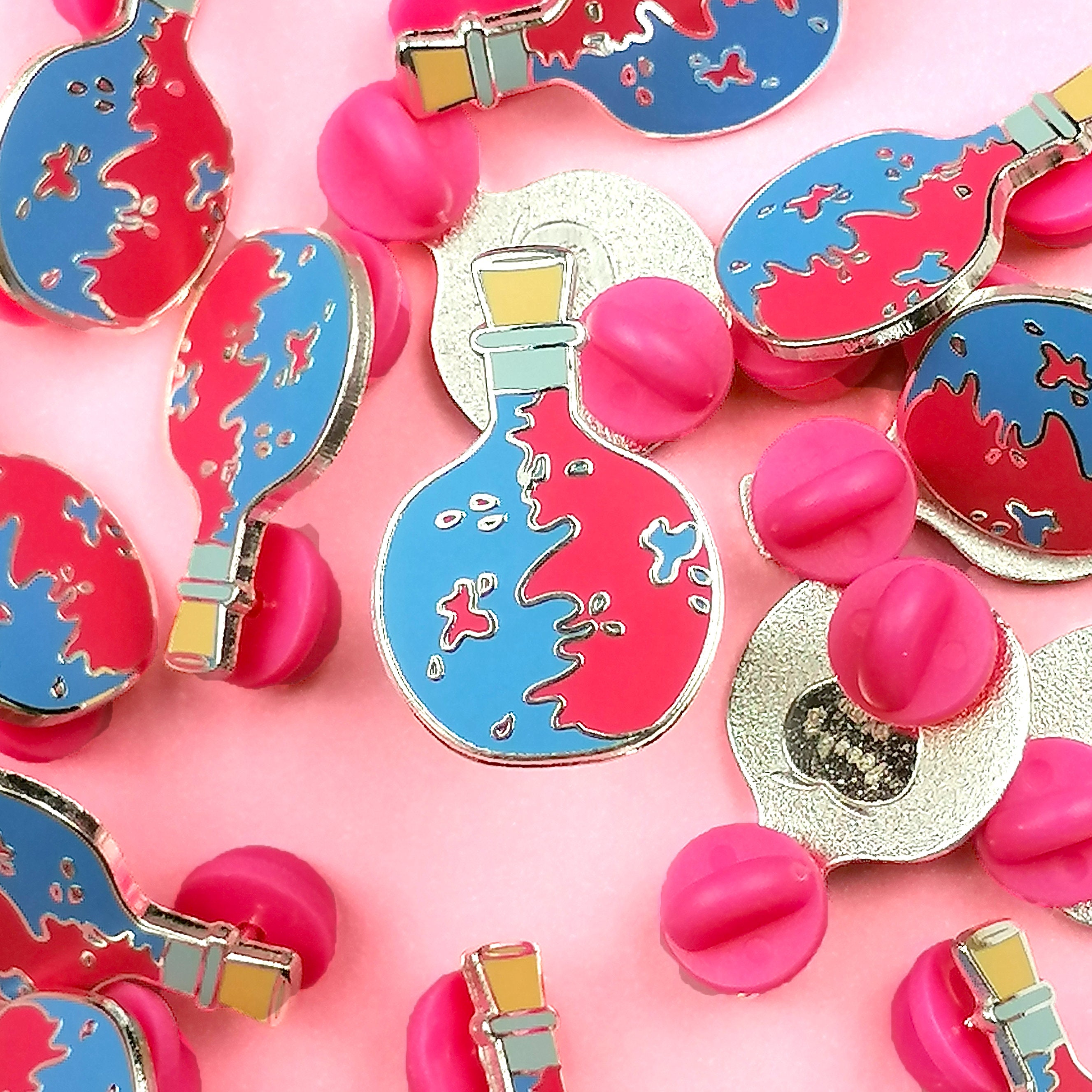 Princess Potions Enamel Pin Set Princess Inspired Potion - Etsy UK