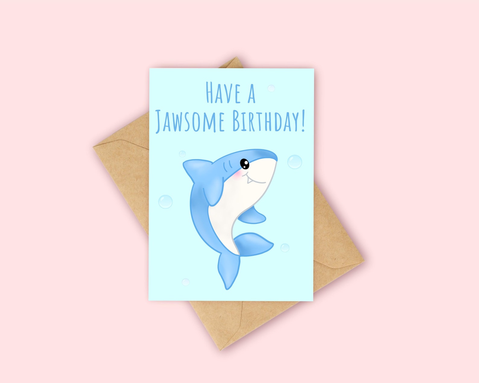 Jawsome Birthday | Shark Birthday Card | Shark Lover | Shark Birthday ...
