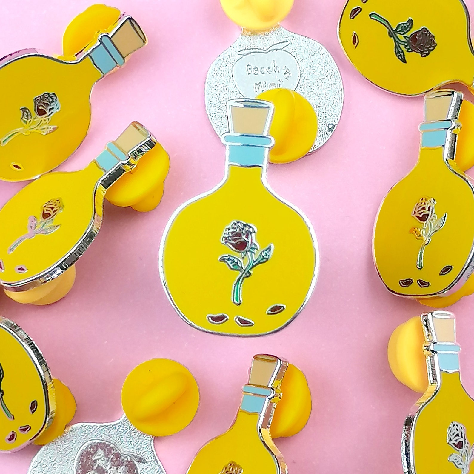 Princess Potions Enamel Pin Set Princess Inspired Potion - Etsy