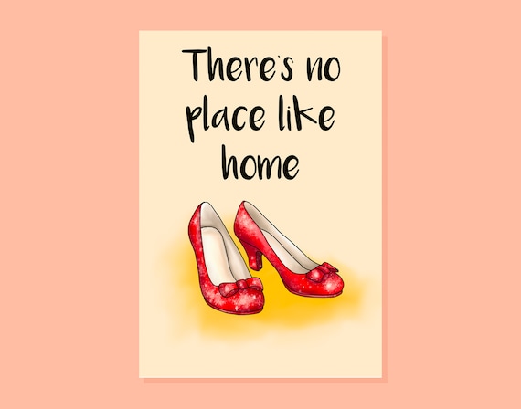 There's No Place Like Home New Home Card New Home Card - Etsy