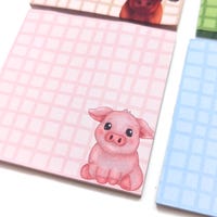 Pig Sticky Notepad - Etsy