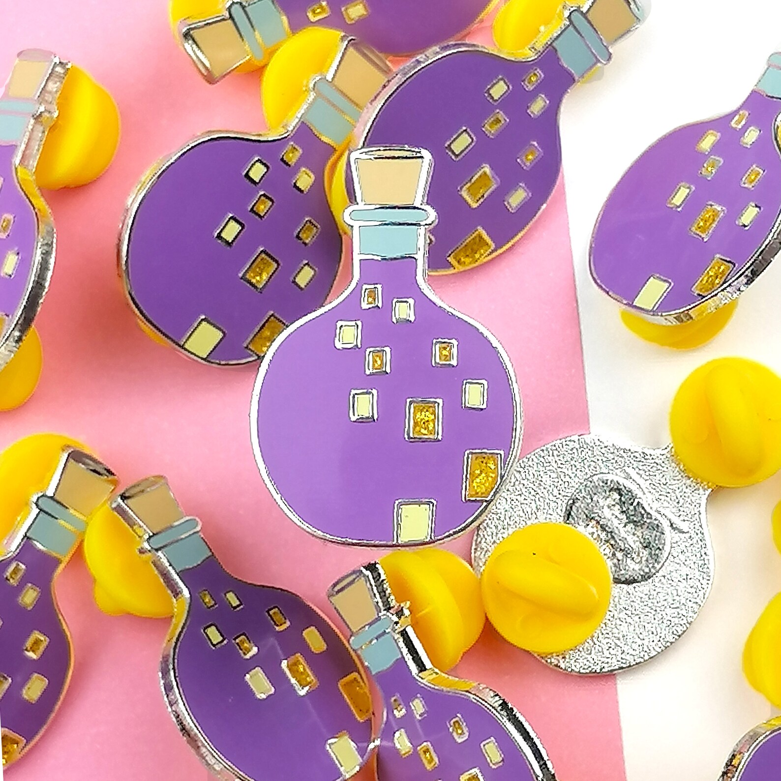 Princess Potions Enamel Pin Set Princess Inspired Potion - Etsy