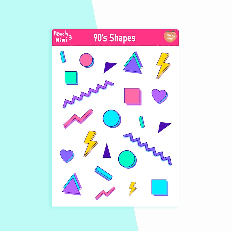 90s Stickers - Etsy