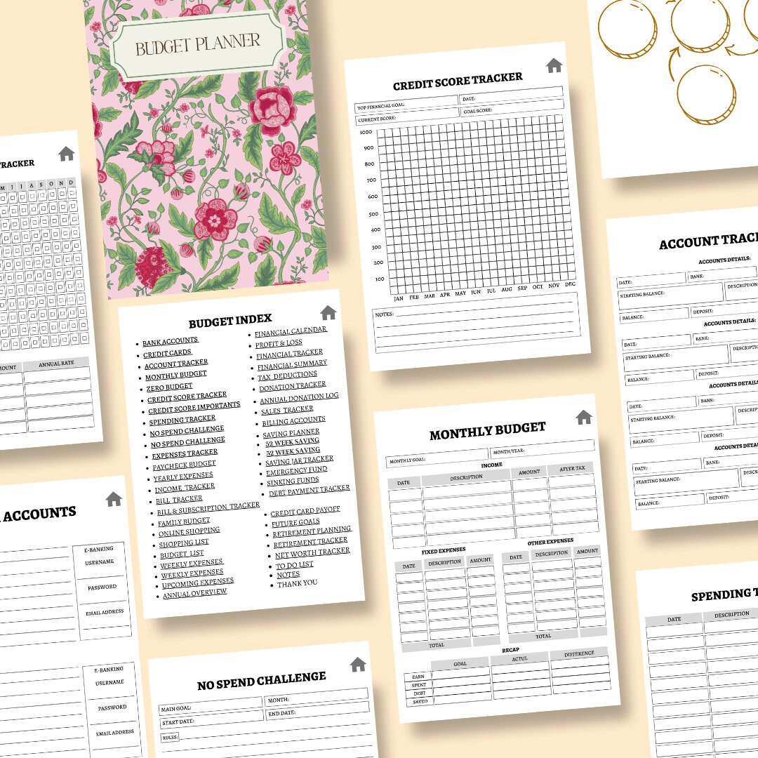 Coaching Planner Printable Digital Life Coach Journal Pages Wellness ...