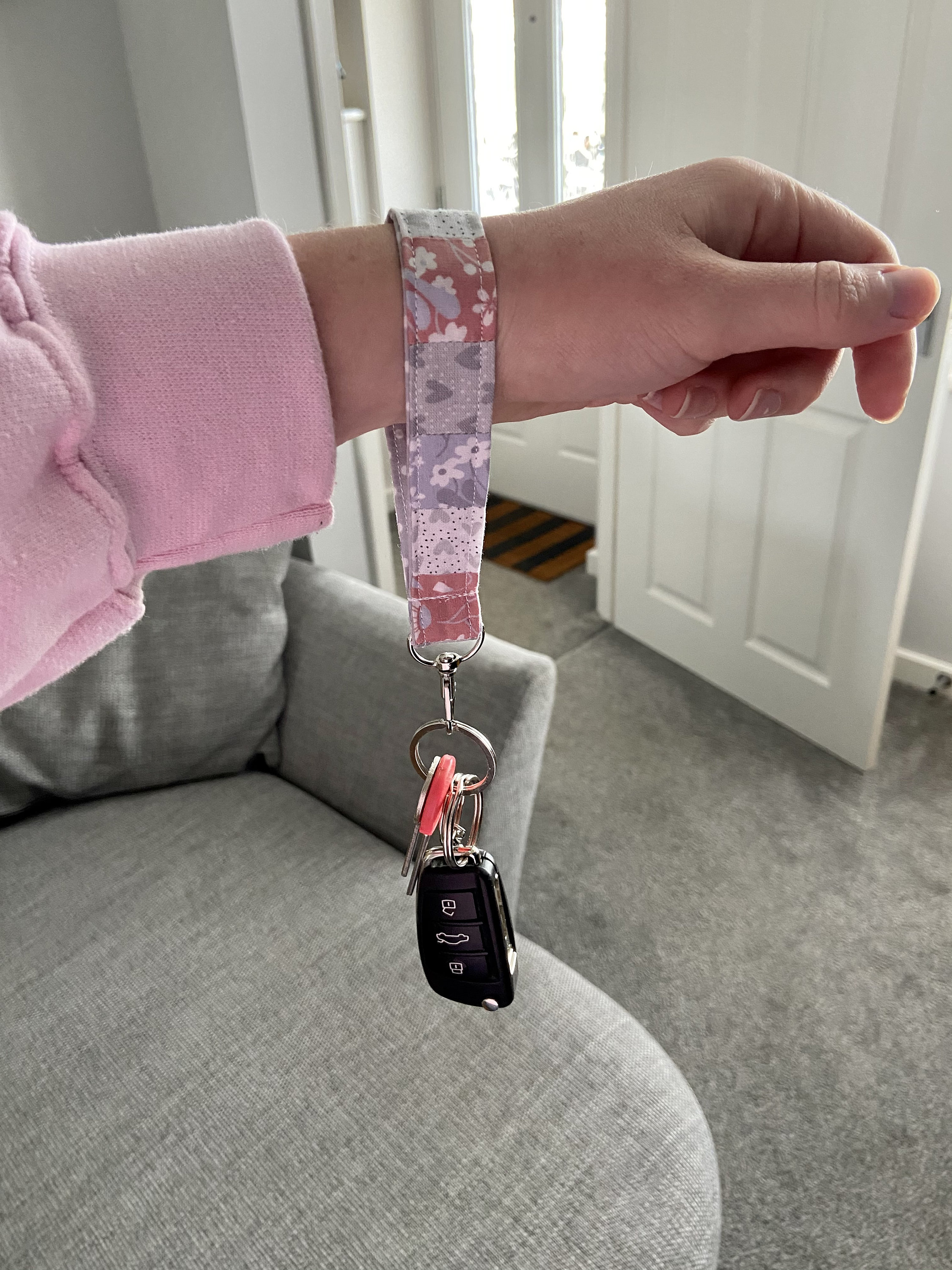 Keyring Strap Keychain Wristlet Clip for Keys Mini Lanyard | Etsy