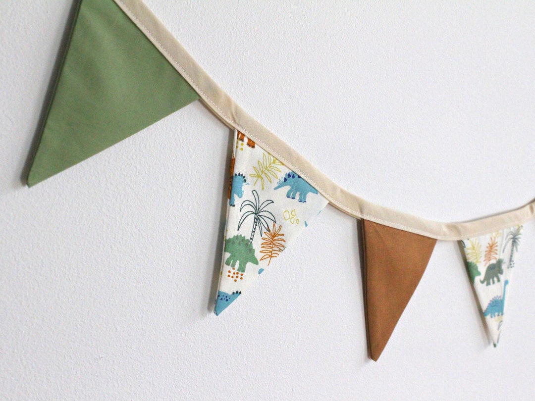 Dinosaur Bedroom Decor for Boys, Dinosaur Bunting, Dinosaur Nursery ...