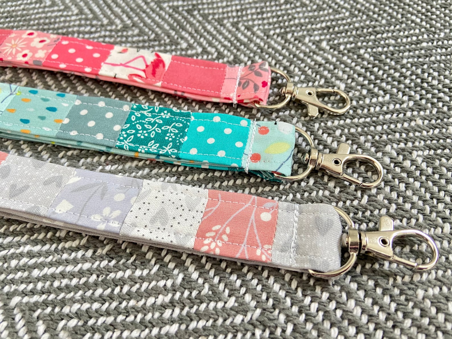 Keyring Strap Keychain Wristlet Clip for Keys Mini Lanyard | Etsy