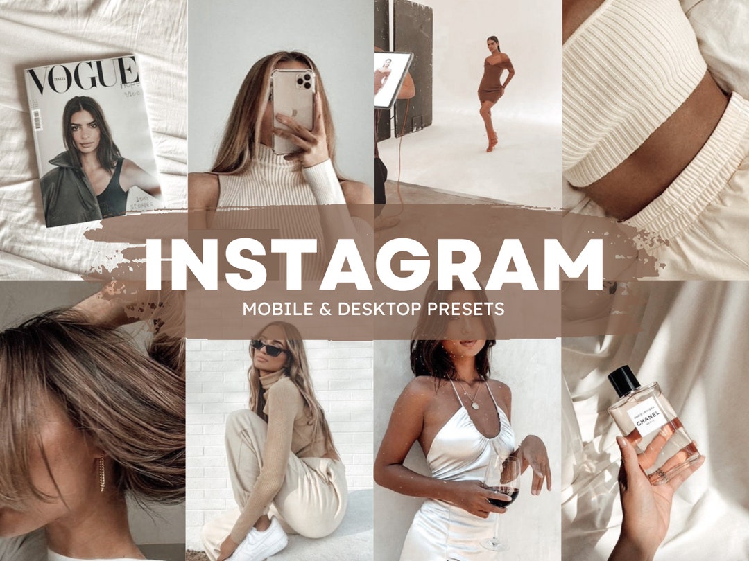 INSTAGRAM 10 Lightroom Presets for Mobile & Desktop Clean Lifestyle Influencer Instagram Filters ...