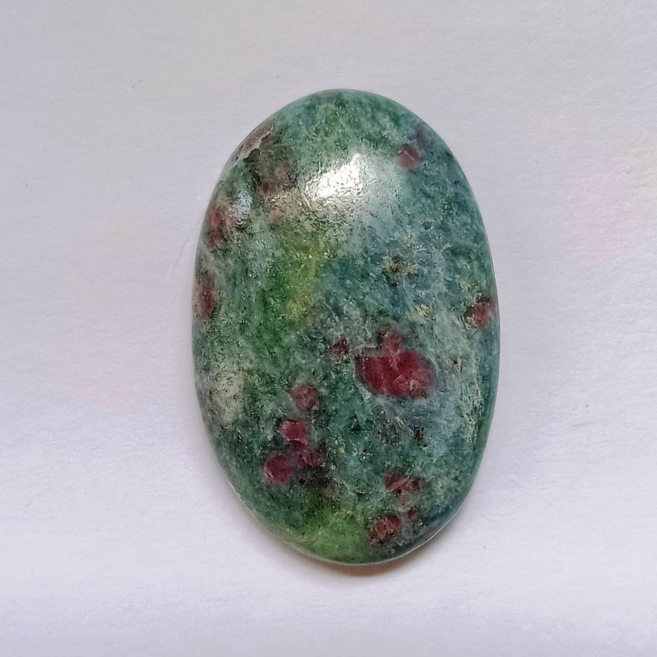 Natural Ruby Fuschite Cabochon Gemstone Oval Shape 29x18x4mm - Etsy New ...