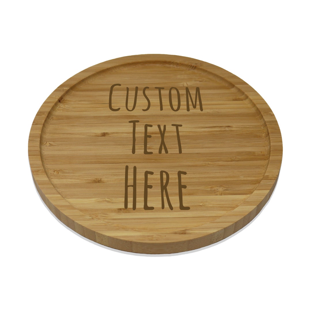 Engraved Turntable Gift Personalized With Your Customized Text - Etsy