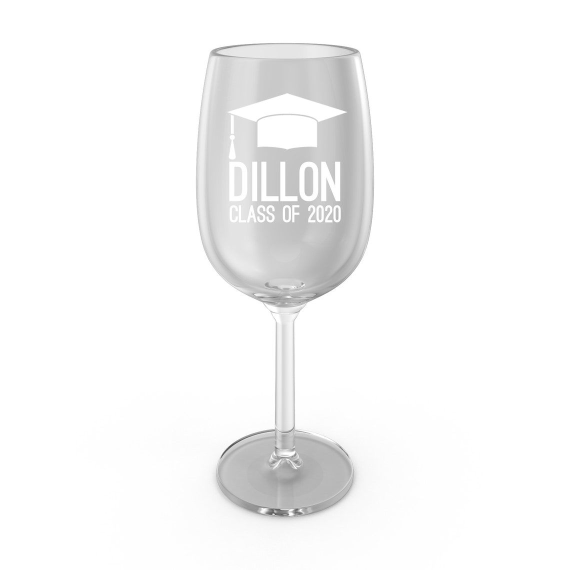 Graduation Class of 2020 Drinking Glassware With Personalized - Etsy