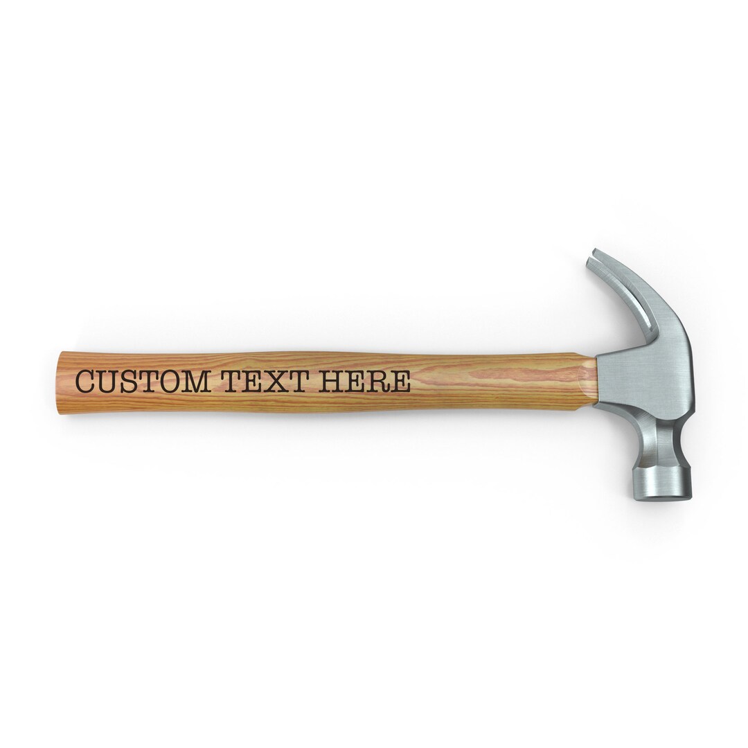 Custom Engraved Hammer Gift 16 Oz or 10 Oz Tool Present for - Etsy