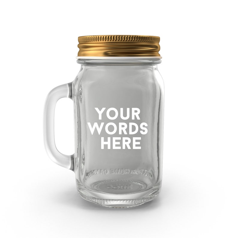 Pot mason personnalisé avec votre propre gravure personnalisée - Etsy ...
