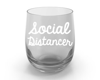 Social Distancing Beer Glass Gift for Quarantine Drinking - Etsy