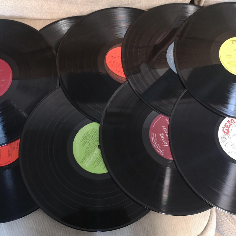 Job Lot of Vinyl Records - Etsy UK