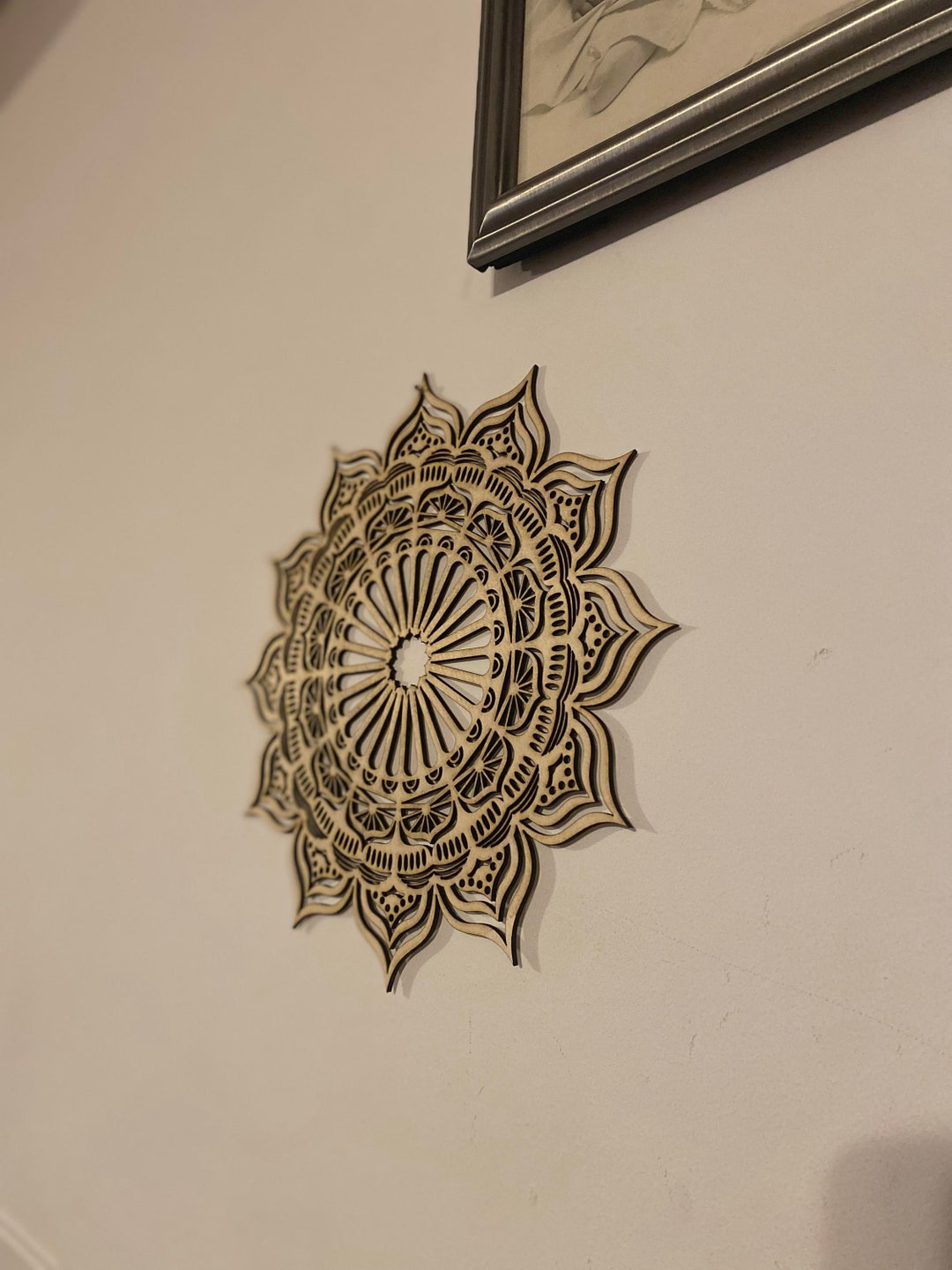 Wooden Mandala Wall Hanging - Etsy