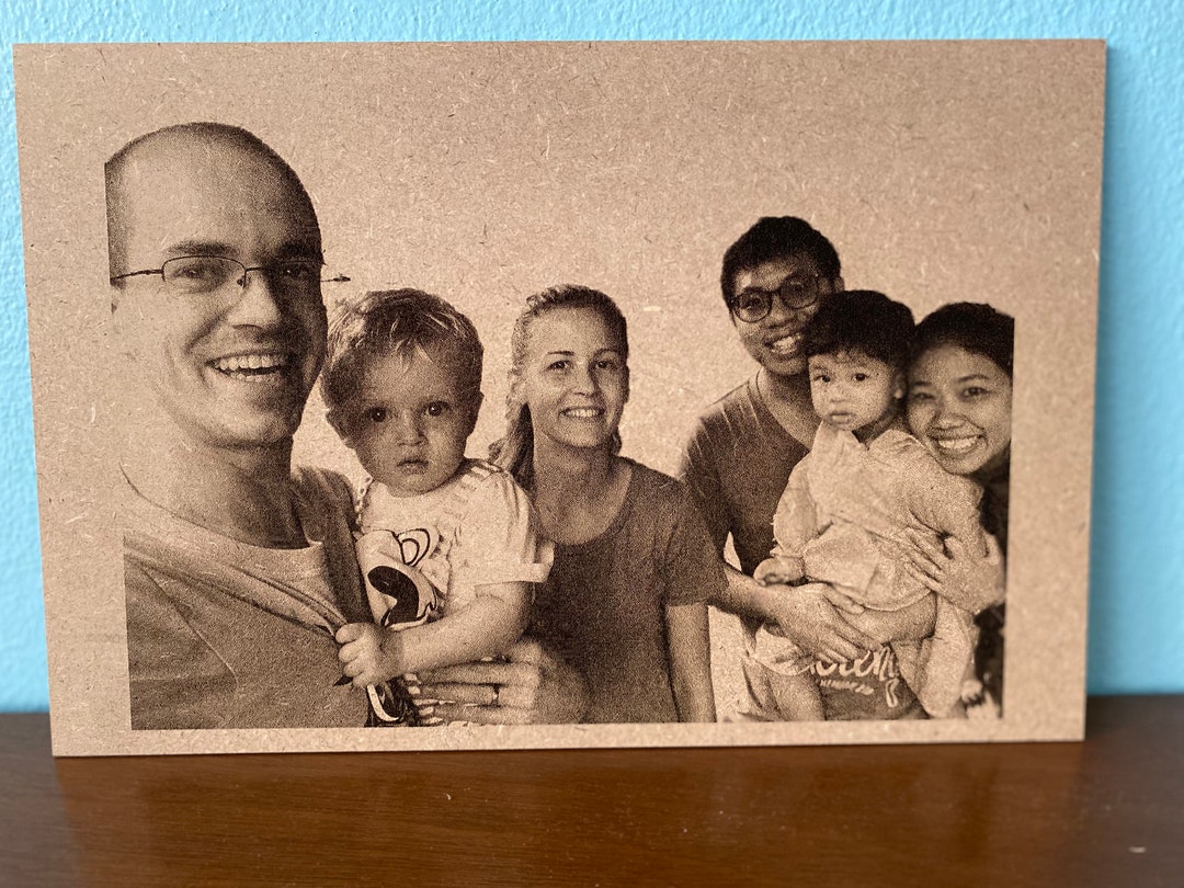 Custom Laser Engraved MDF Board - 30cm X 40cm - Etsy