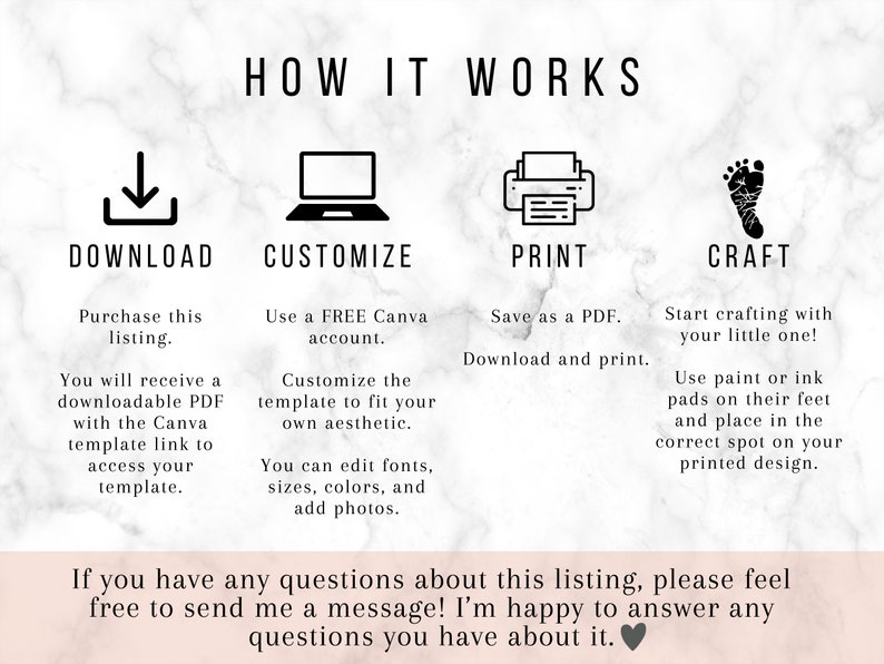 NICU Christmas Footprints Art Craft, Baby Footprints Gift, Newborn ...