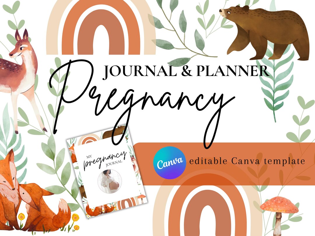 Pregnancy Planner, Pregnancy Printable, Pregnancy Journal, Baby Planner ...