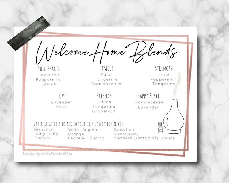 Welcome Home Blends Diffusing Oils Essential Oils, Happy Mail, Diffuser ...