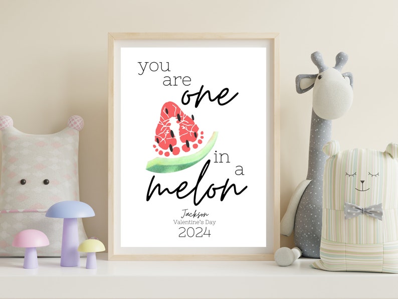 NICU Valentines Day Footprints Art Craft, Baby Footprints Gift, Newborn ...