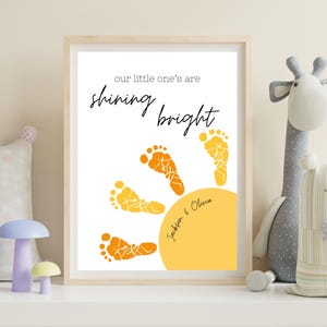 NICU Footprint Crafts Bundle, Neonatal Nurse Nicu Milestones, Child ...