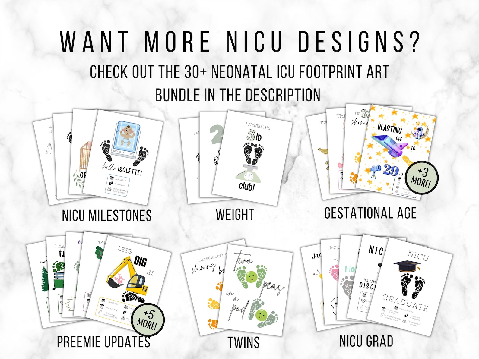 NICU Grad Footprint Art Crafts, Nicu Nurse, Graduate Footprints Canva ...