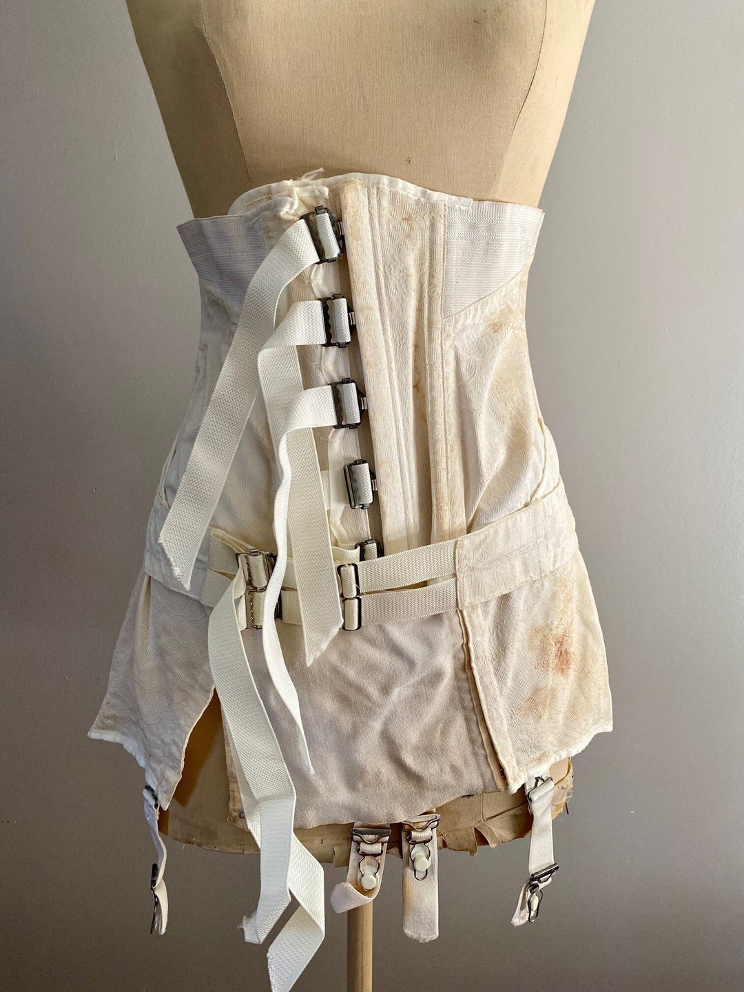 Vintage 1940s Corset Girdle Shaper by Spencer - Etsy