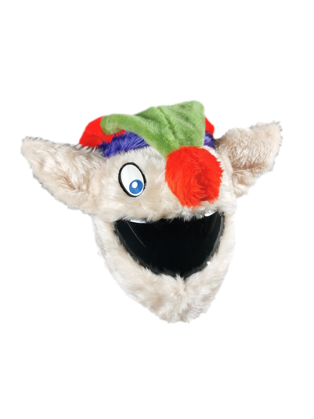 Motorcycle Helmet Cover Funny Elf Helmet Cover Christmas - Etsy