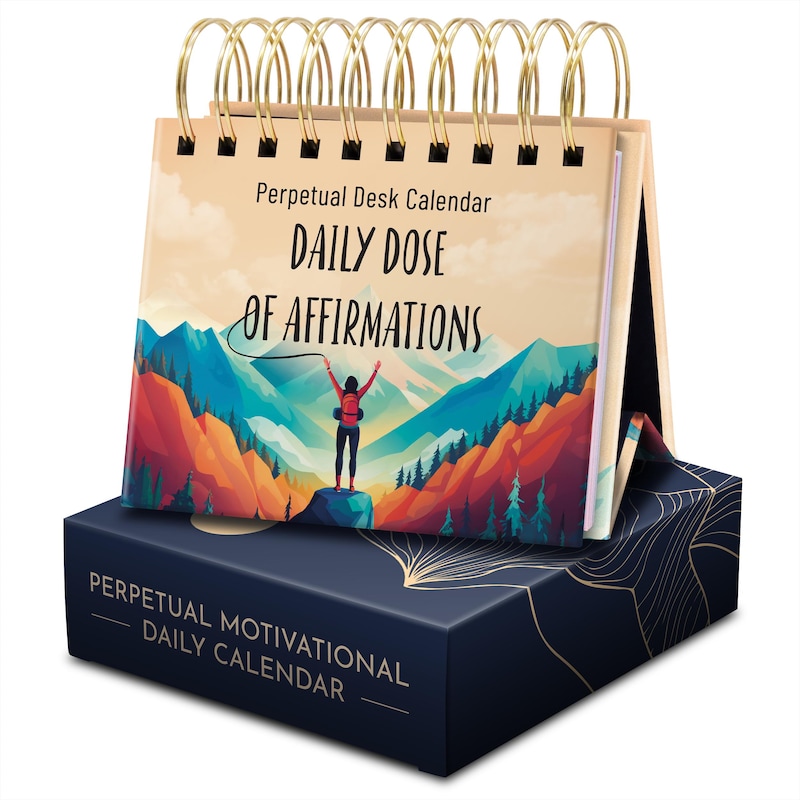 Flip Affirmation Calendar - Etsy