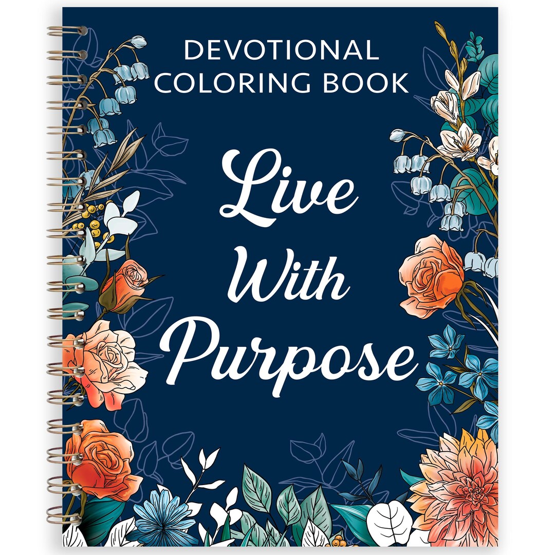 RYVE Christian Coloring Books for Adults and Teens With 40 Unique ...