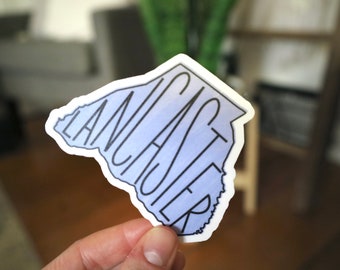 Lancaster PA Sticker Pack Laptop and Water Bottle Sticker | Etsy