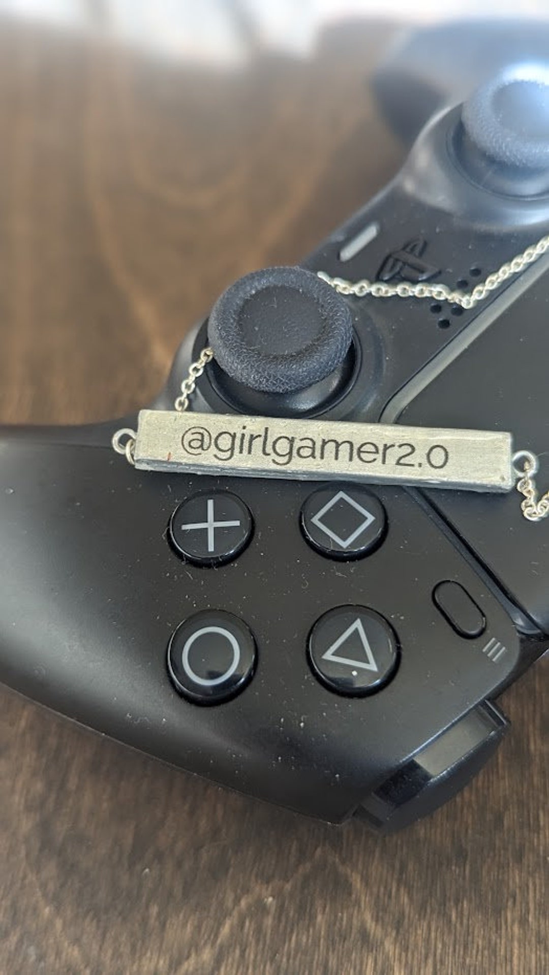 Gamer Girl REVERSIBLE Personalized Fidget Necklace - Etsy