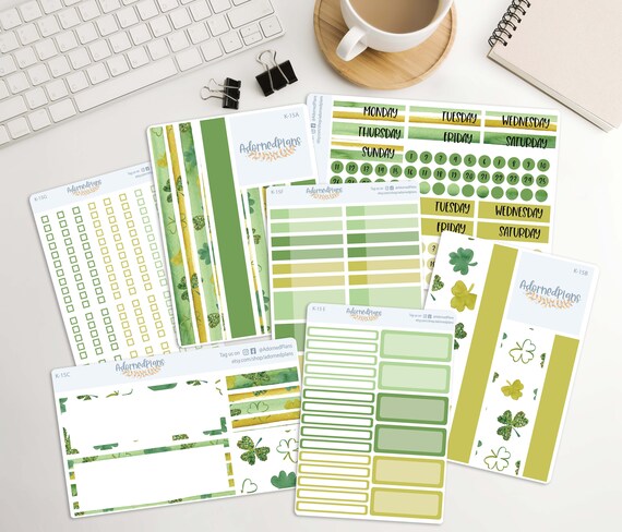 Scrapbooking Craft Supplies & Tools Planner Sticker Kit Plum Paper 7x9 ...