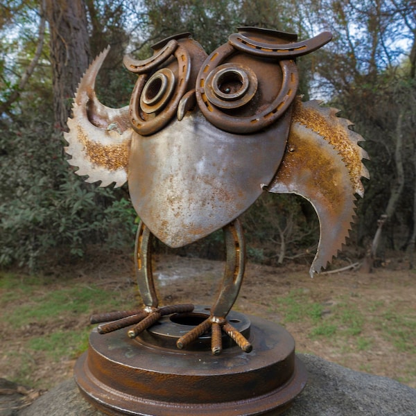 Scrap Metal Yard Art - Etsy