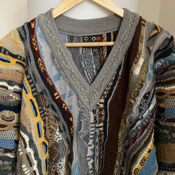 Coogi Sweater - Etsy