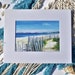 Cape Cod Matted Art Print, "day at the Beach" Painting by a Local ...