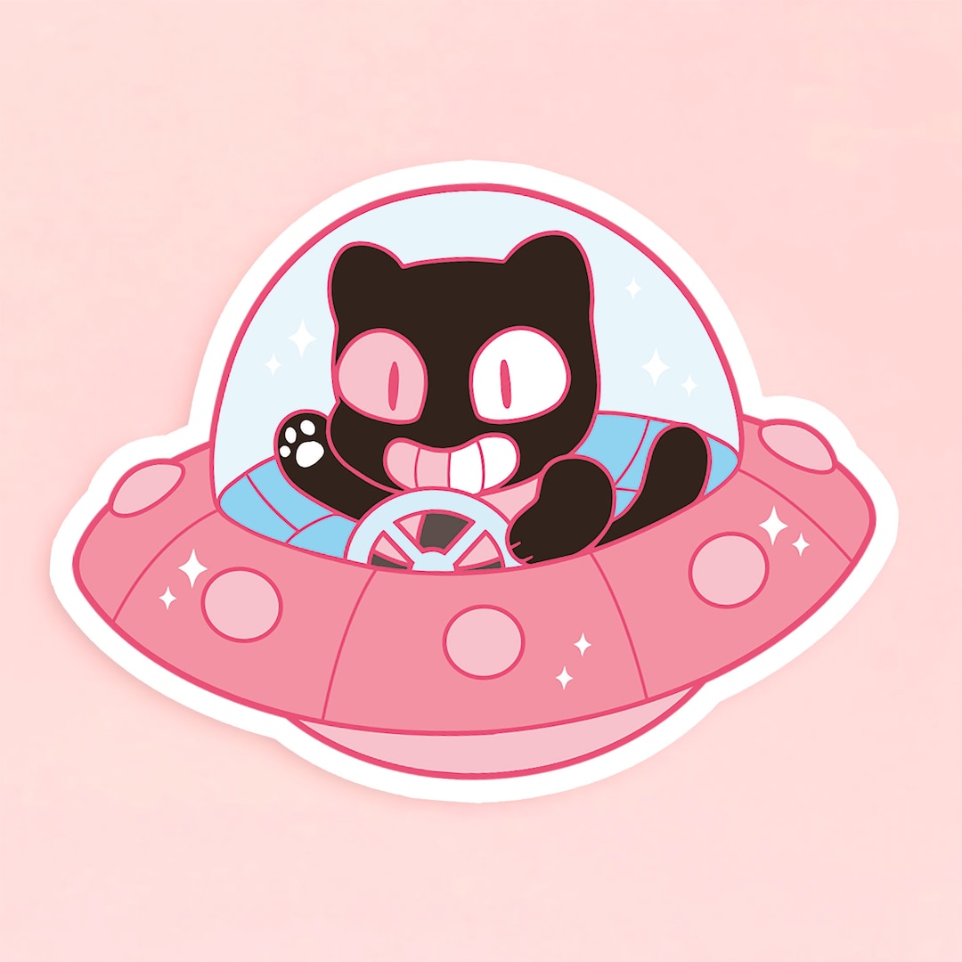 Cookie Cat Steven Universe SU - Vinyl Cut Sticker - Etsy
